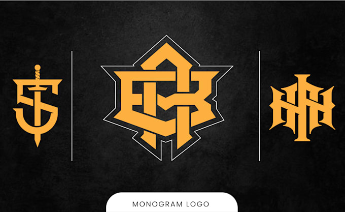 Do monogram logo design for your brand by Haloayik | Fiverr