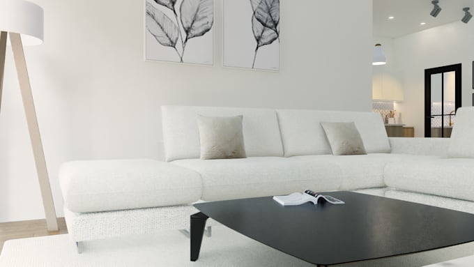 Create an interior design 3d animation walkthrough by Galihghnd | Fiverr