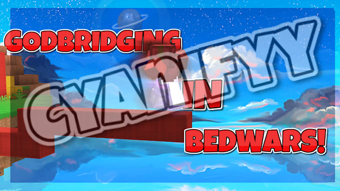 Make you a basic minecraft bedwars thumbnail by Cyanifyy | Fiverr