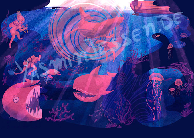 Draw you an exciting drawing for your factsheet or poster by Yasminjes ...