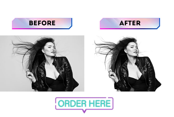 Professionally remove the background from the image of any complexity ...