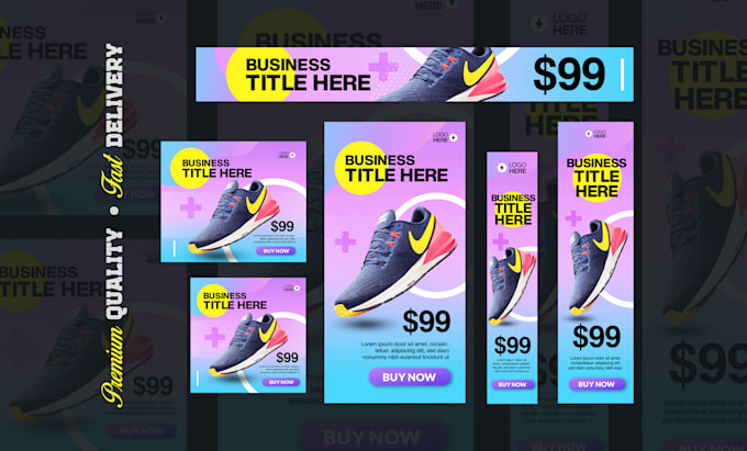 Do google banner ads design, web banner, website header by Dgraphic247 ...