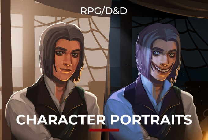 Draw your rpg character by Lvcyf3r_art | Fiverr