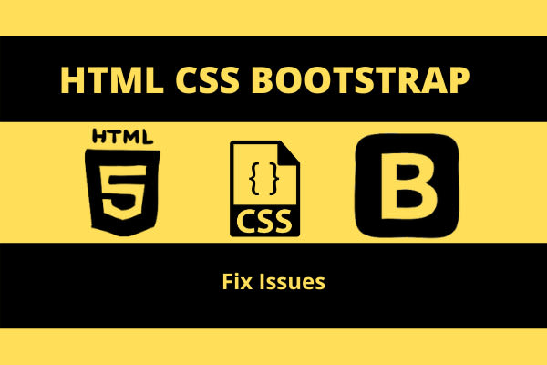Fix html css bootstrap code errors or bugs in an hour by M_abbass | Fiverr
