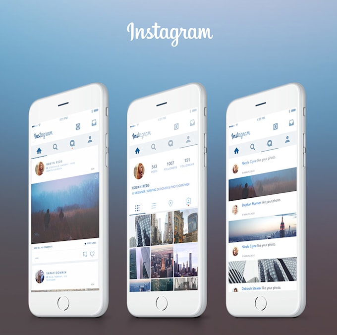 Design your business instagram timeline by Xhotidigital | Fiverr