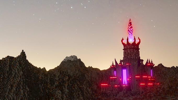 Render your minecraft builds and worlds by Mangobuids | Fiverr