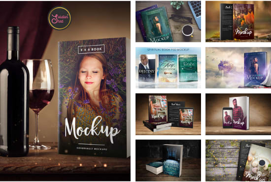 Design an outstanding 3d ebook cover mockup by Solution_shed | Fiverr