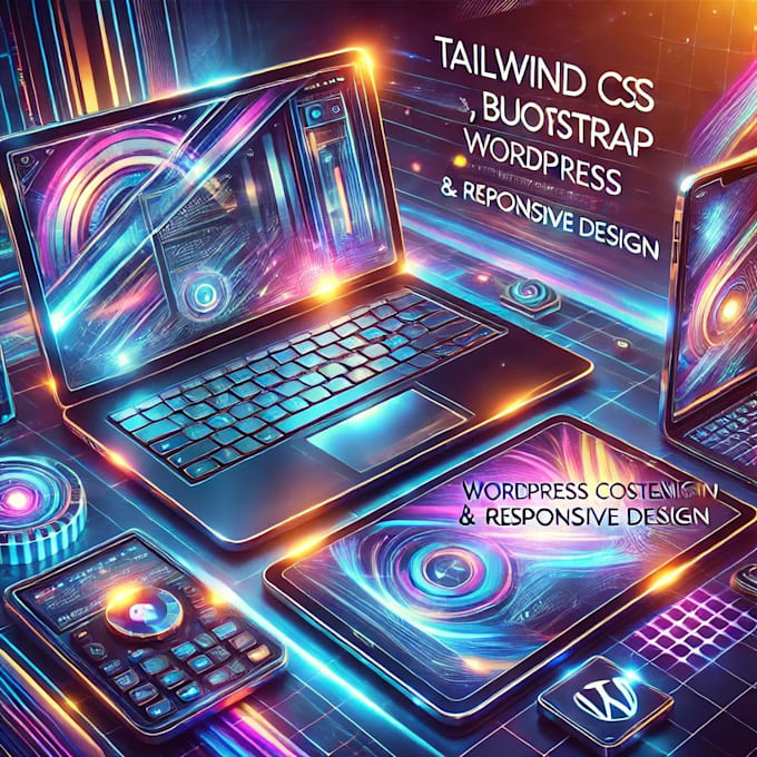 Responsive web design with tailwind css, bootstrap, and expert bug fix ...