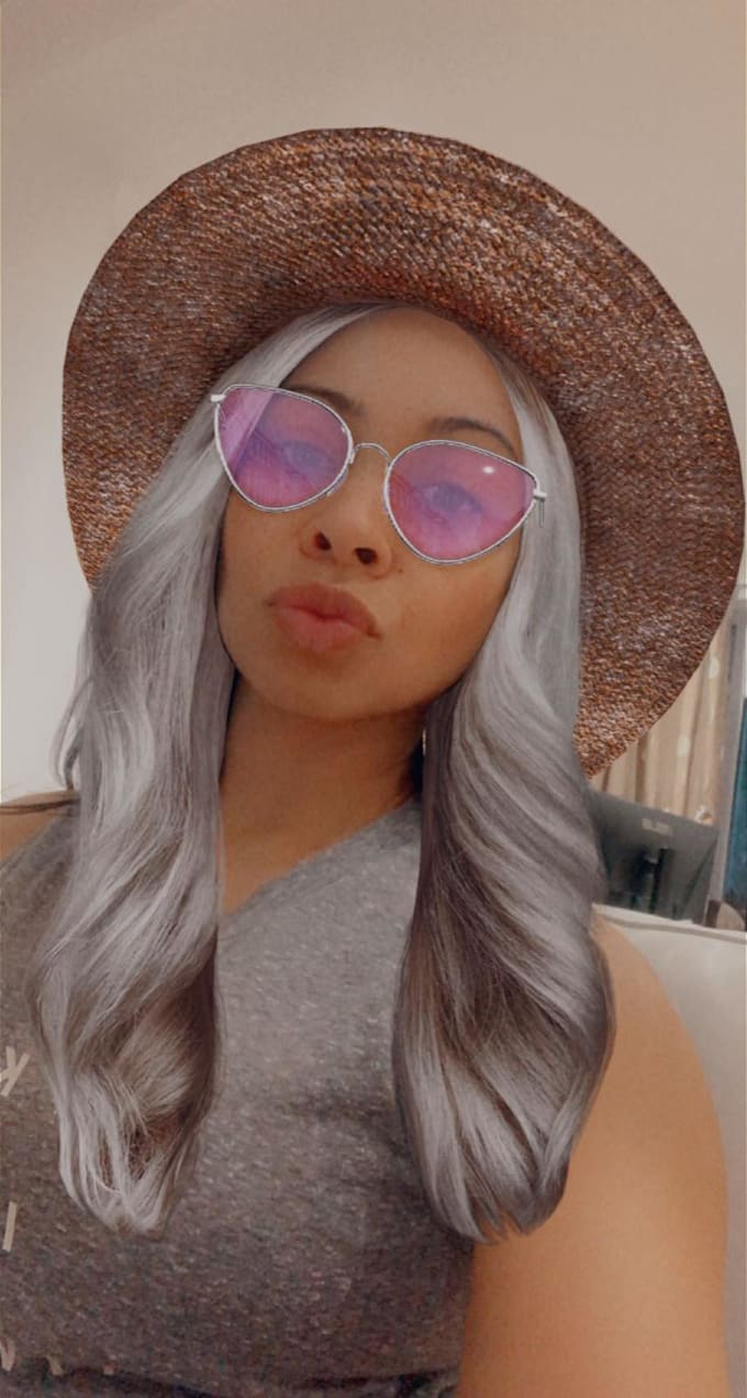 Model your instagram face filters by Marissagf | Fiverr