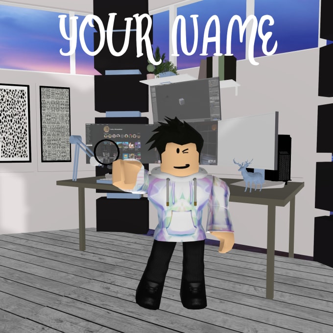 Make a professional roblox gfx by Mrowlroblox | Fiverr