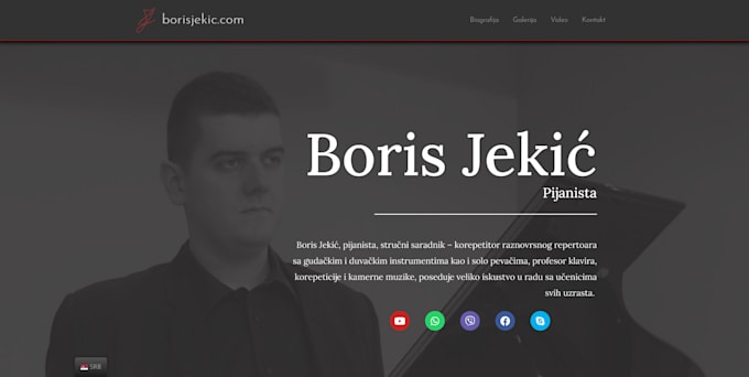 Create responsive websites in html, css, javascript, php by Fmunjaf ...