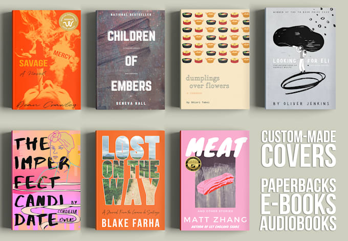 Design stunning contemporary book covers by Shannoncalcott | Fiverr