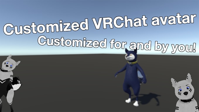 Retexture a vrchat avatar by Knuffelbuffel | Fiverr