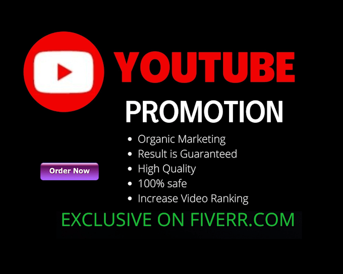 Do organic youtube promotion to make it viral by Rasel_khan22 | Fiverr