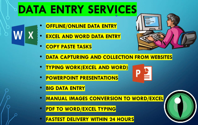 Data entry, pdf and images to word or excel by Senuud | Fiverr