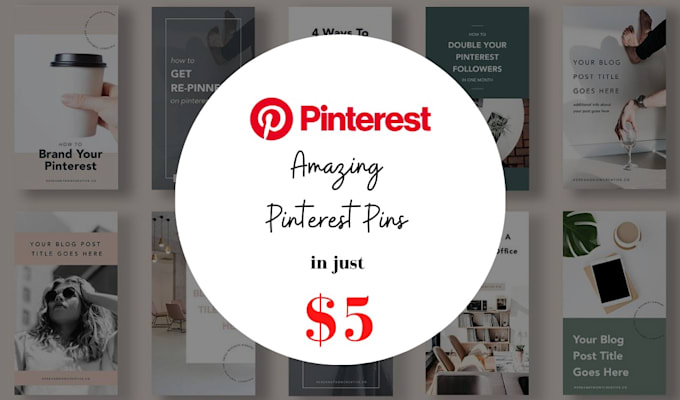 Create amazing pinterest pin design for you by Mateen456 | Fiverr