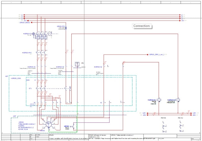 Design your autocad, eplan drawings by Farazjamal92 | Fiverr