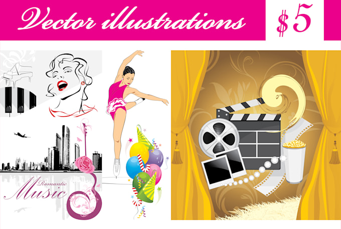 Draw unique illustrations of sports and entertainment by Teddy2007b ...