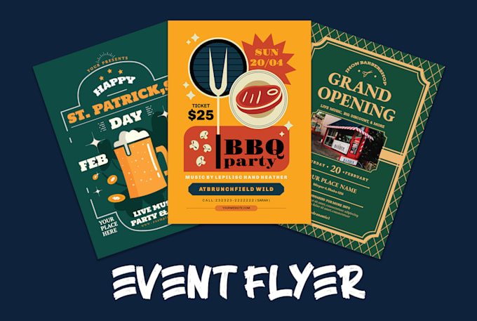 Design eye catchy event flyer by Md_rana_m | Fiverr