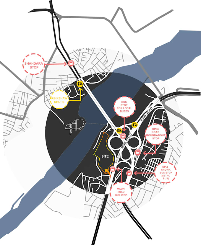 Create architectural mapping, site analysis and info graphs by ...