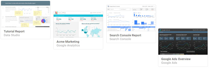 Build professional dashboards in google data studio by Daolbr | Fiverr