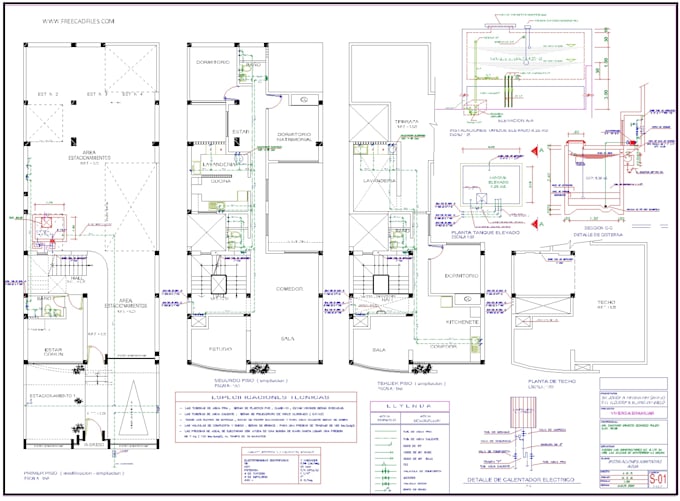 Draw autocad industrial drawings and architecture designs by Engrsarosh ...