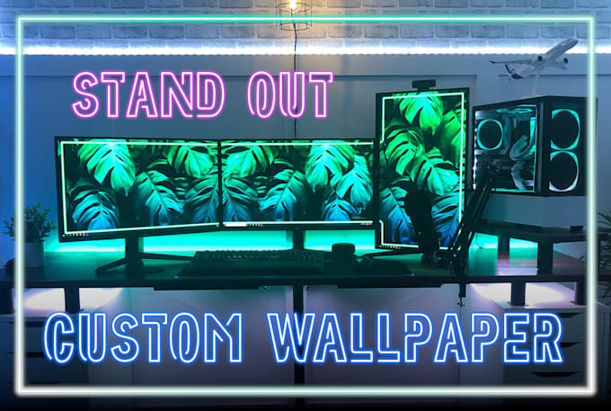 Create a stunning custom desktop wallpaper by Warrenmedia | Fiverr