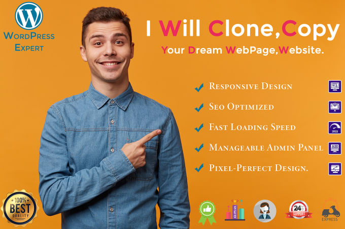 Clone copy redesign duplicate wordpress website by Hizbullah_wp | Fiverr Clone copy redesign duplicate wordpress website by Hizbullah_wp | Fiverr