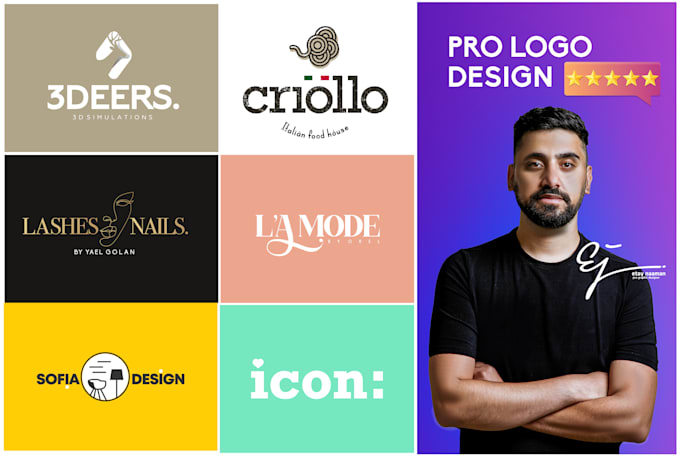 Design a professional logo and one fb post by Etaynam | Fiverr