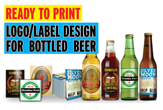 Design beer logo and body, back and neck label design by Abcdesignco ...