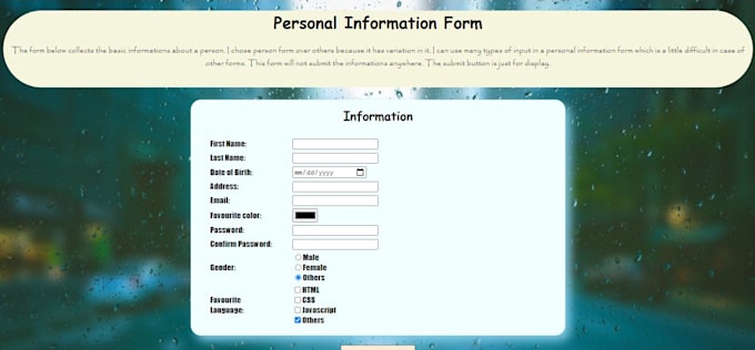 Can make an amazing custom website for you using html css javascript by ...