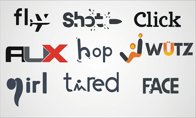 Do text logo design by Iman_boota | Fiverr