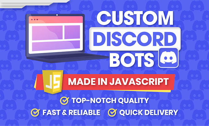 Make a modern and professional discord bot by Brandon1849 | Fiverr