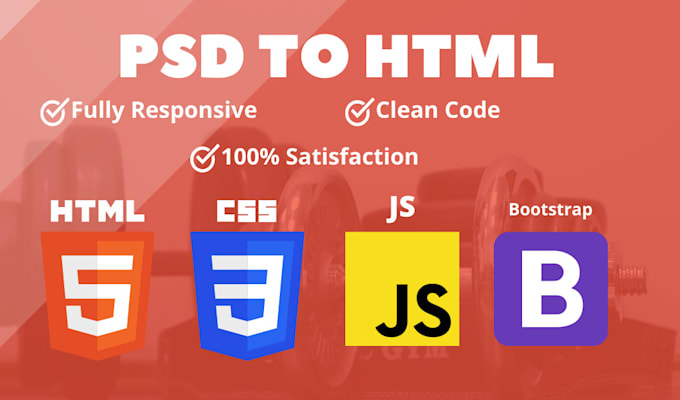 Psd to html with fully responsive by Tamaldatta | Fiverr