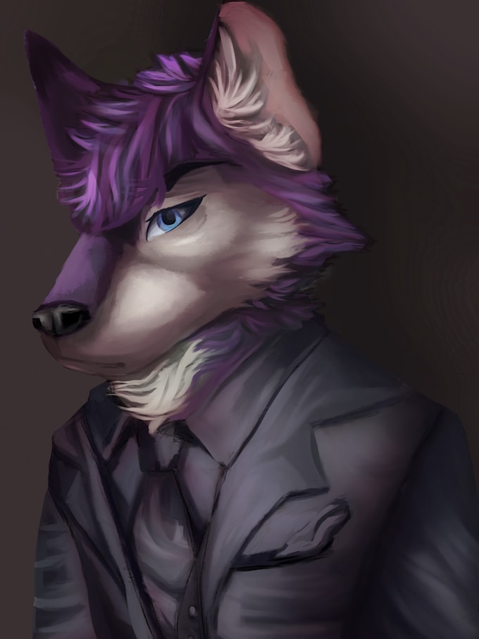 Draw your fursona in a semi realistic style by Ixiaa_x | Fiverr