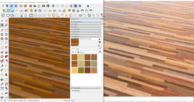 Create textures and materials in your model by Mitraekohidayat | Fiverr