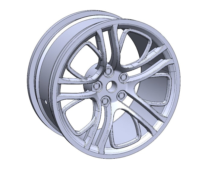 Create a 3d model in step, igs, stp format by Starnuti3d | Fiverr