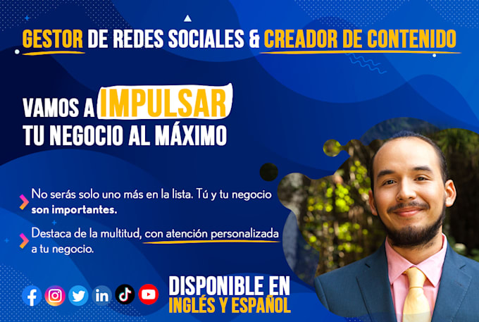 Be your social media marketing manager in spanish by Carlosromeros | Fiverr