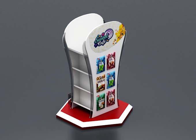 Design posm, 3d product display, counter top and packaging by ...