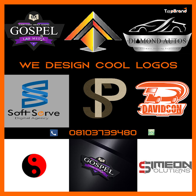 Design a professional logo, global delivery by Topbrand_hub | Fiverr