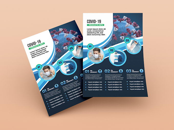 Do awesome good looking flyer design for you by Ahanafmurshed | Fiverr