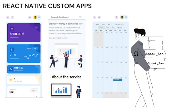 Develop Android App Using React Native By Spook San Fiverr