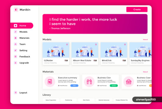 Creative dashboard, admin panel ui by Ahmerilyas700 | Fiverr