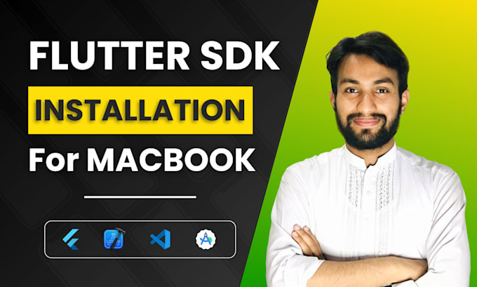 Install flutter sdk on your macbook remotely by Bilalahmad72 | Fiverr