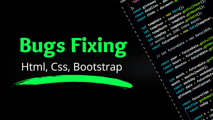 Edit Or Fix Bugs In Html Css Bootstrap And Responsive Issue By