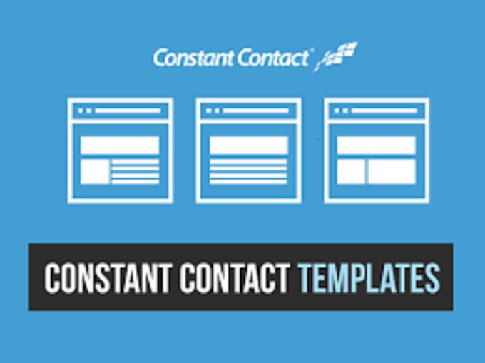 Design constant contact, aweber email template by Shopify_malia | Fiverr