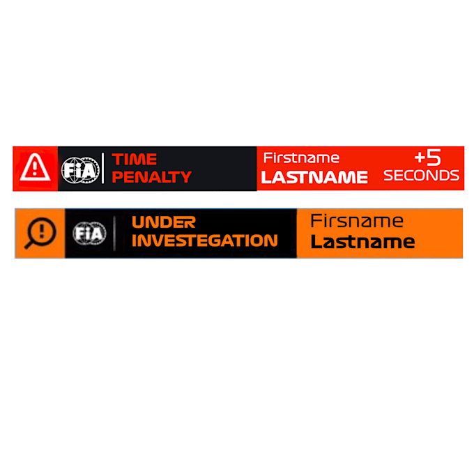 Make custom formula 1 graphics by Thedutchmaker | Fiverr