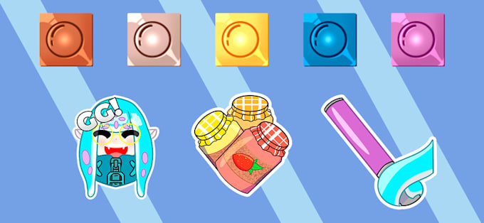 Create customized twitch emotes and sub badges by Juuzoh | Fiverr
