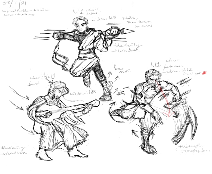 Design a dnd character for you by Phantom_crow | Fiverr