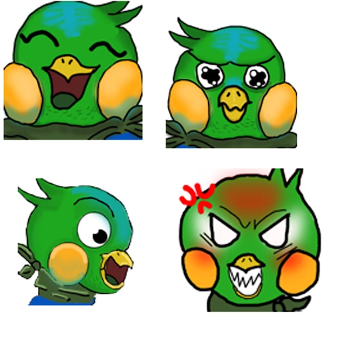 Create amazing twitch emotes by Crfitzpatrick | Fiverr